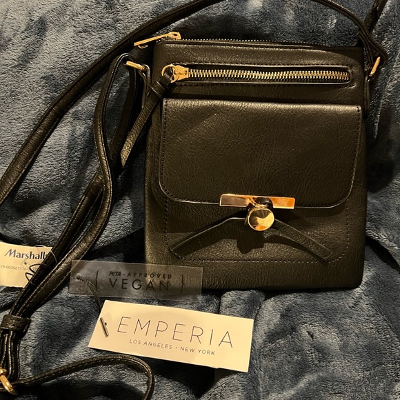 Emperia | Bags | Emperia Los Angeles New York Peta Approved Vegan Black ...